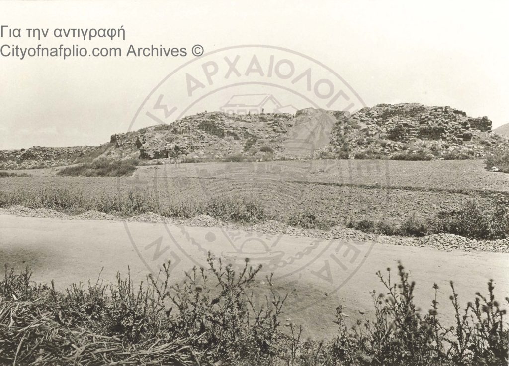 Φωτογραφίες από την Αρχαία Τίρυνθα, 1910, Α’ μέρος – Ναύπλιο, Ανάπλι ...