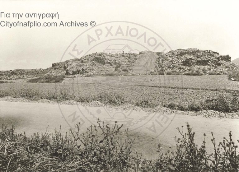 Φωτογραφίες από την Αρχαία Τίρυνθα, 1910, Α’ μέρος – Ναύπλιο, Ανάπλι ...
