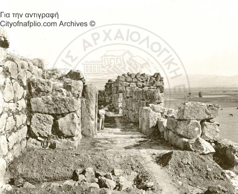 Φωτογραφίες Από Την Αρχαία Τίρυνθα, 1910, Γ’ Μέρος – Ναύπλιο, Ανάπλι ...