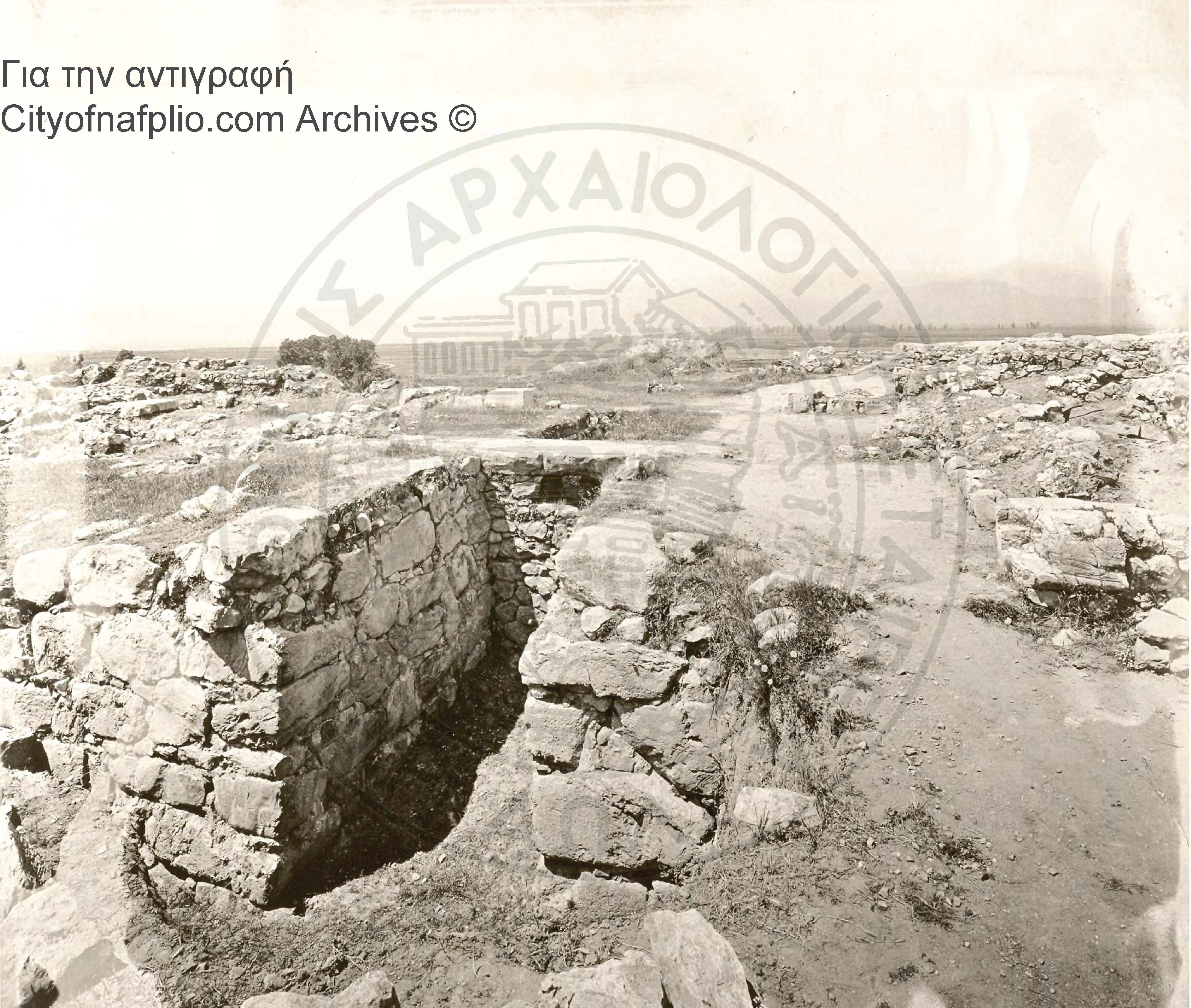 Φωτογραφίες Από Την Αρχαία Τίρυνθα, 1910, Γ’ Μέρος – Ναύπλιο, Ανάπλι ...