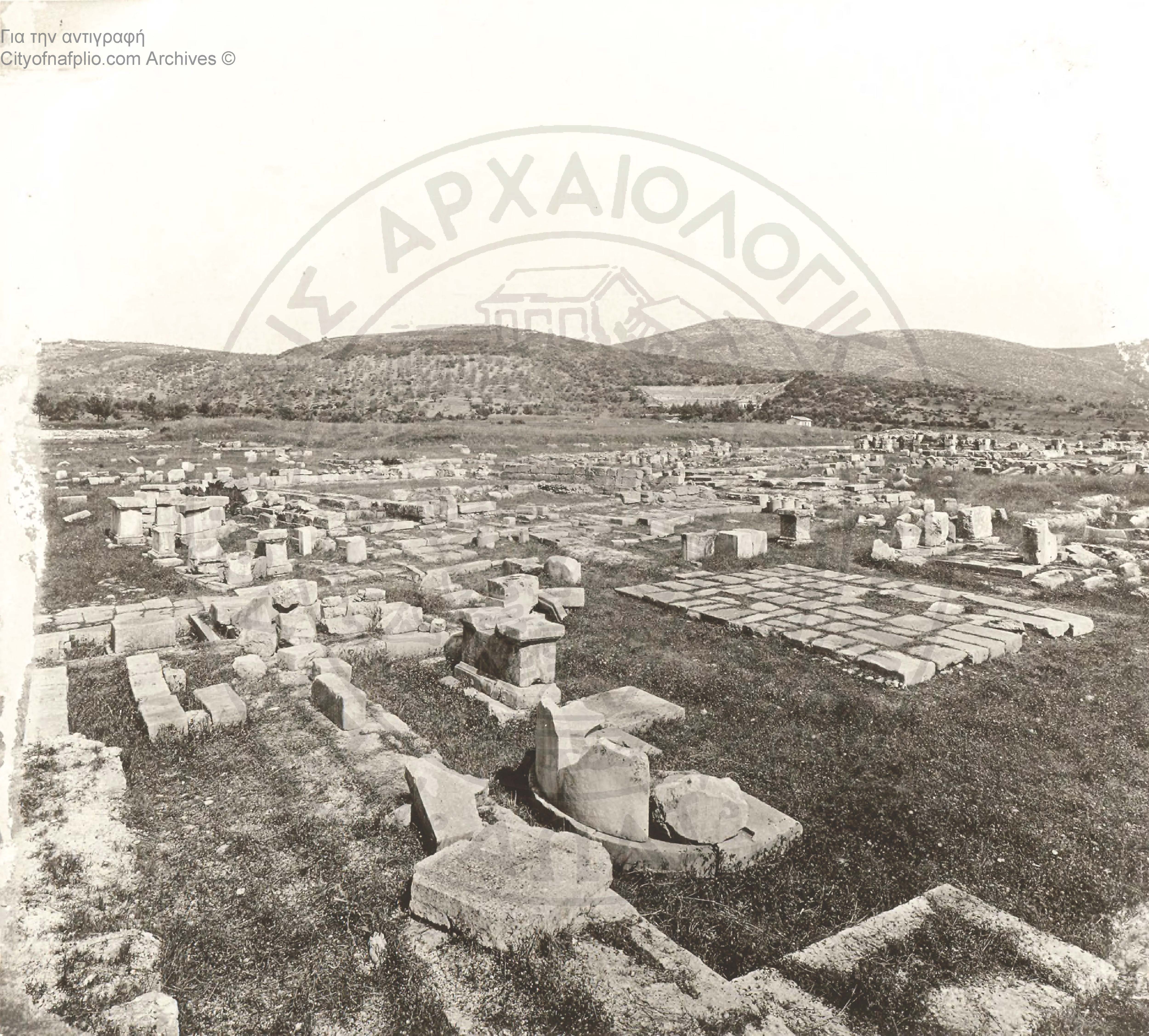 Αρχαία Επίδαυρος, φωτογραφίες, 1910 | Ματιές στο Ναύπλιο...